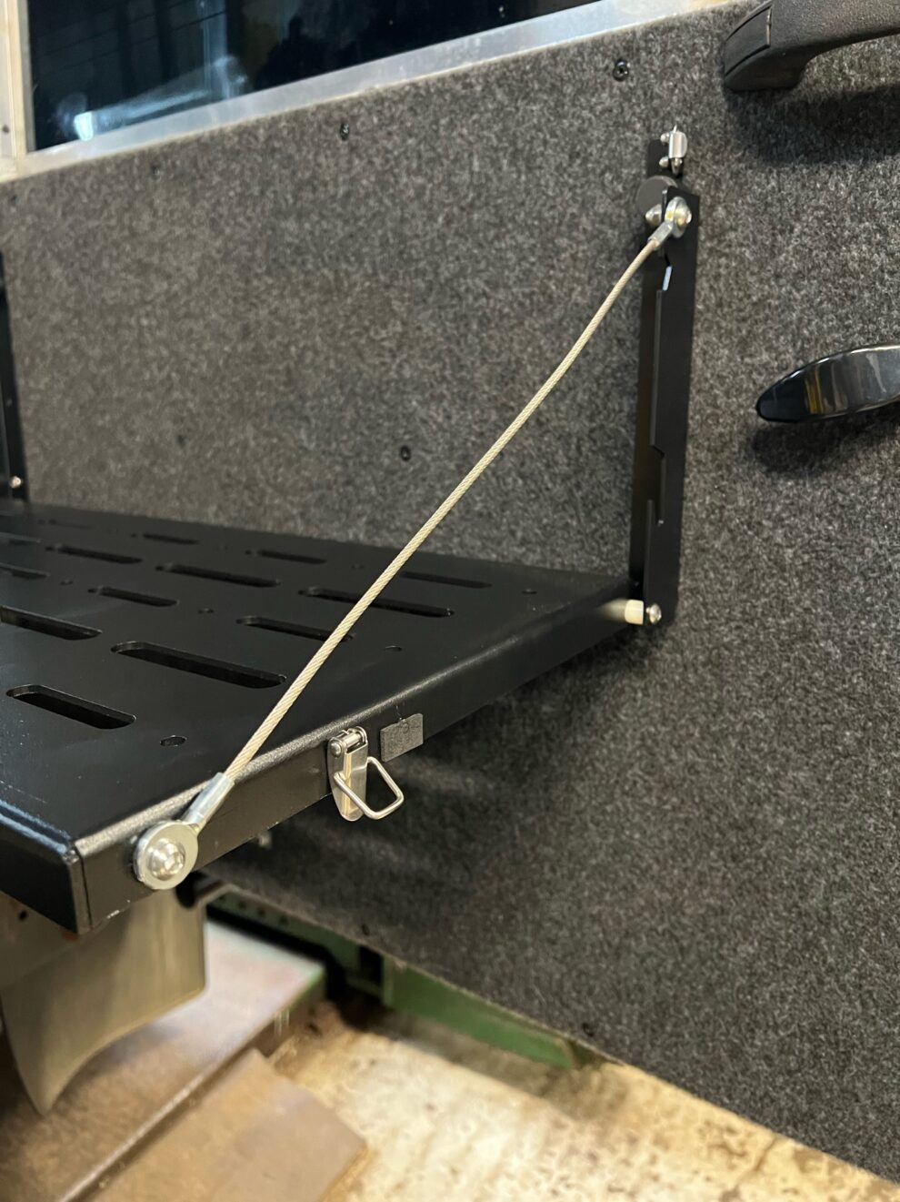 Rear Door Fold Down Table – Hadley Services